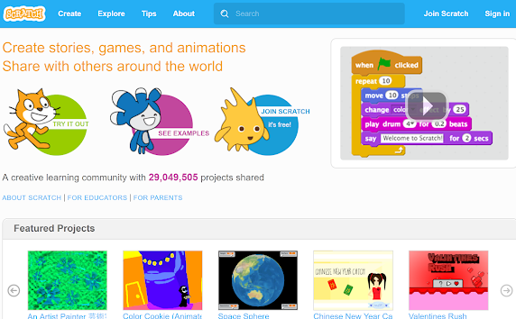 Scratch Storytelling – TechBrainiacs PlayCreate